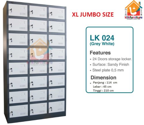 Promo Loker Besi Locker Besi 24 Pintu AKL024 Jumbo - Official Pusat ...