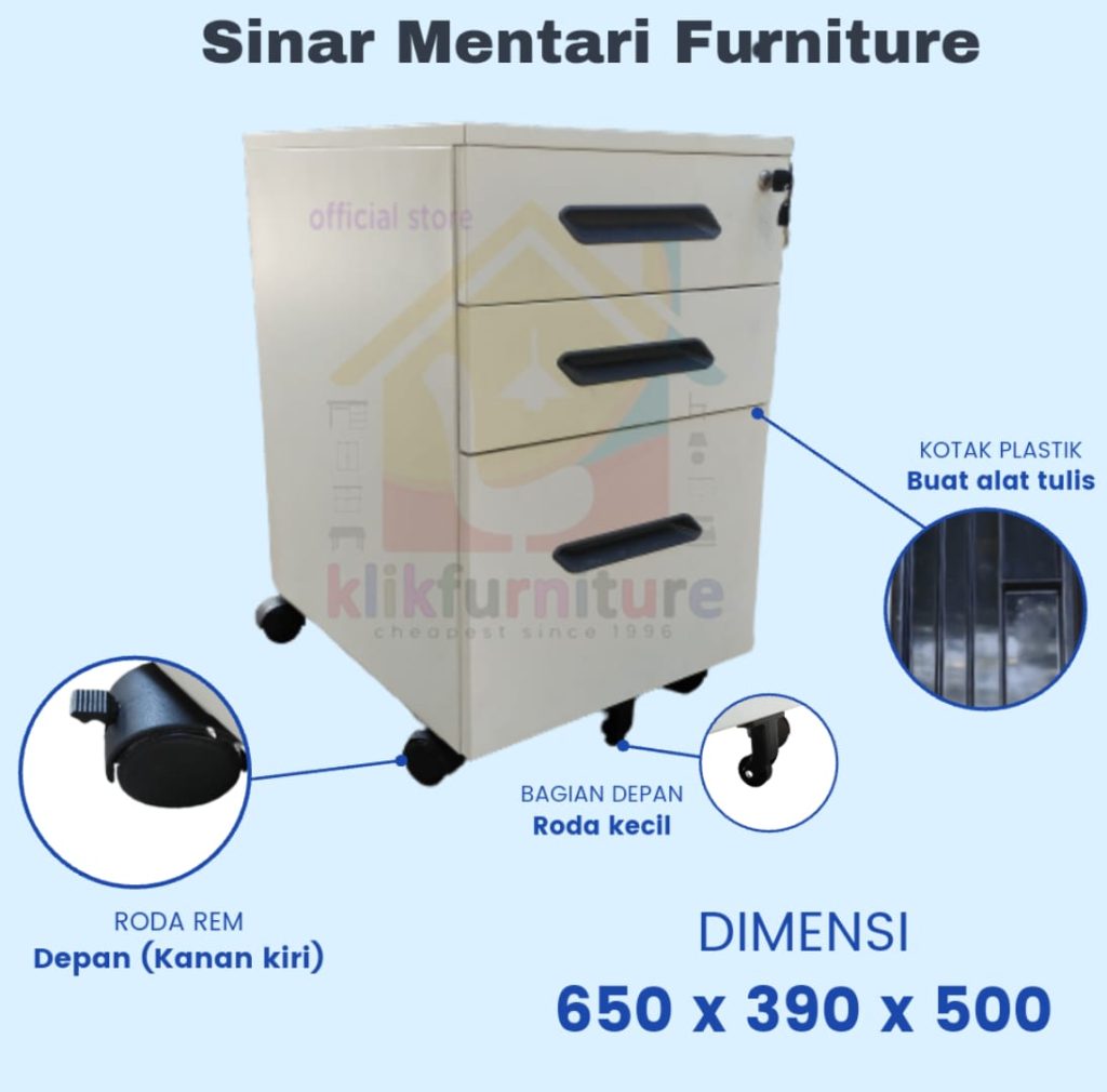 Filing Cabinet Besi Archives - Official Pusat Furniture Online ...