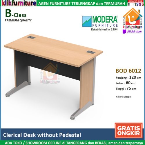 MODERA BOD 6012 Meja Clerical Desk Meja Kerja Meja Kantor - Official ...