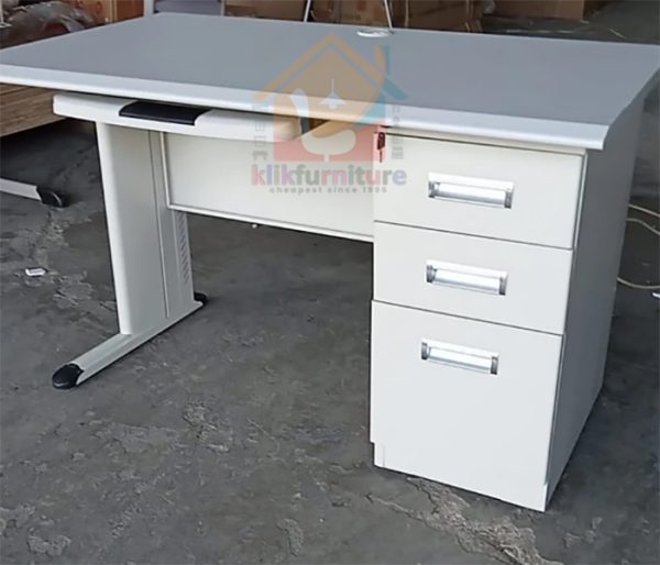Meja Tulis Besi Meja Kantor Besi Meja Kerja Rangka Besi MD120 ...